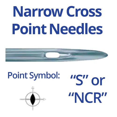 Schmetz 134S Narrow Cross Point Industrial Sewing Machines Needles – AE ...