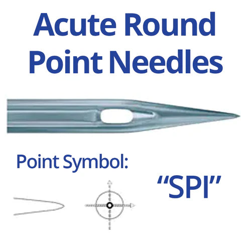 Schmetz 190 SPI Sharp Point Industrial Sewing Machine Needles – AE ...