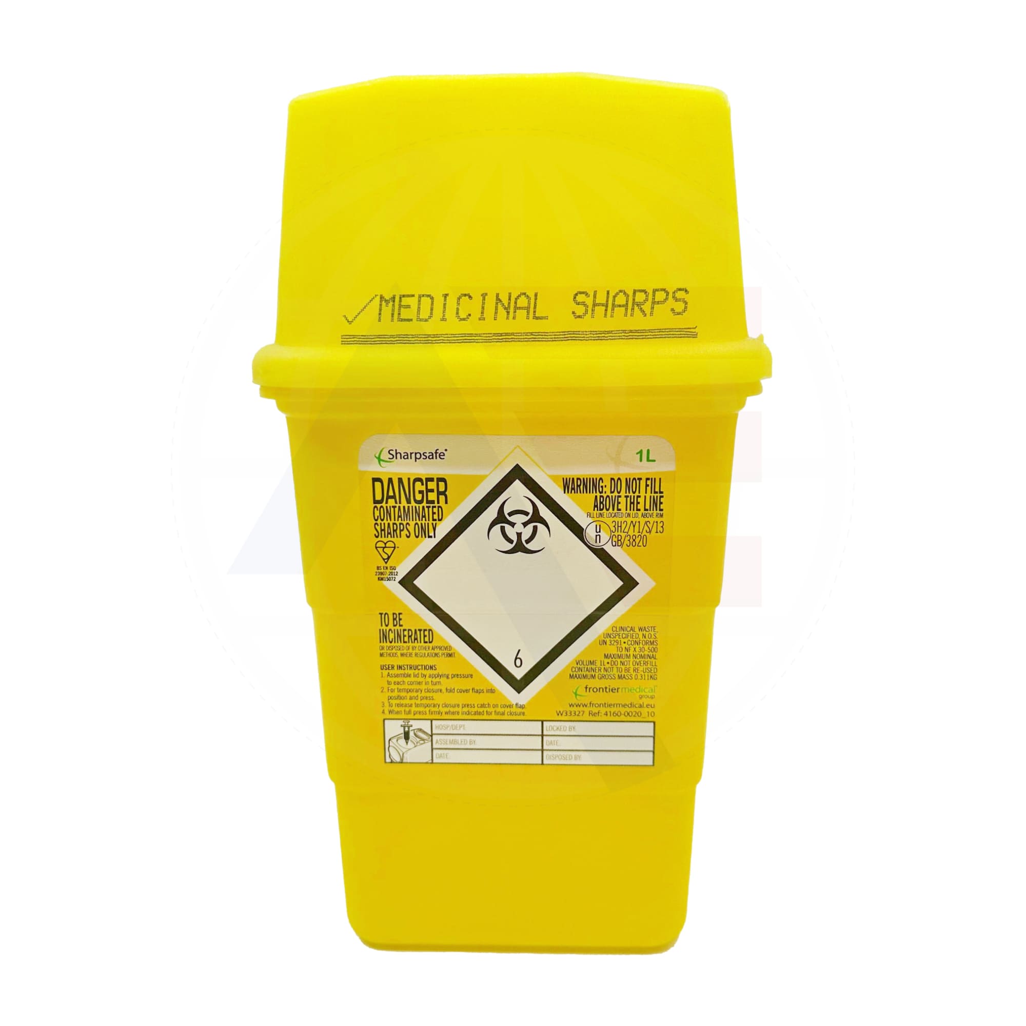 SB1 1 Litre Sharps Container – AE Sewing Machines